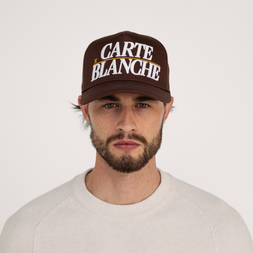 The Classic Snapback // Chocolate – Carte Blanche